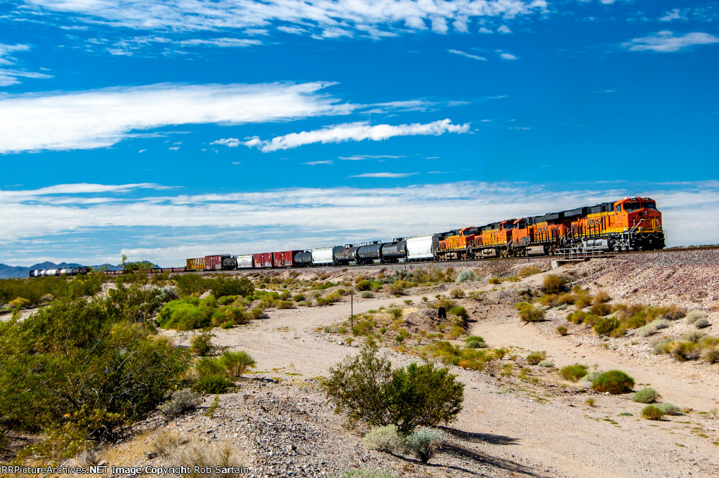 DPUs shove the manifest westbound